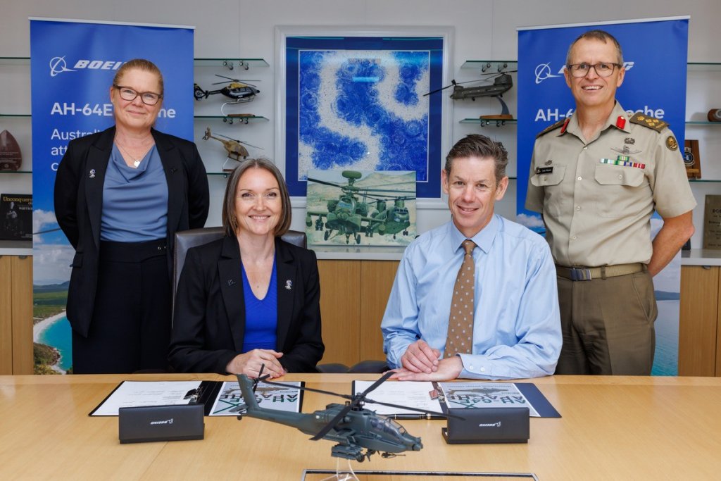 Boeing Awarded Australian Apache Support Contract Boeing Awarded Australian Apache Support Contract